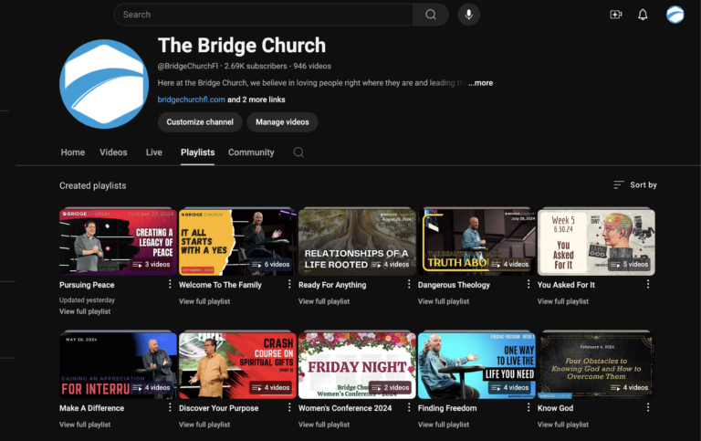 Watch - Bridge Church